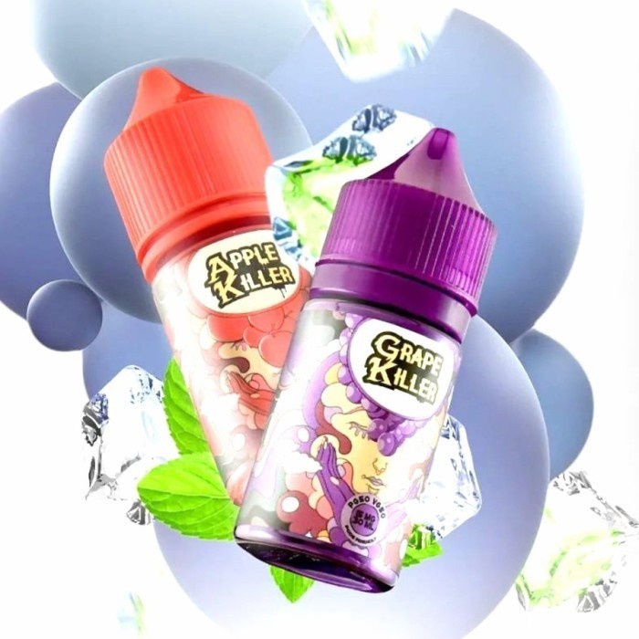 Jual PODS FRIENDLY AUTHENTIC APPLE KILLER PODS & GRAPE KILLER PODS 30ML ...
