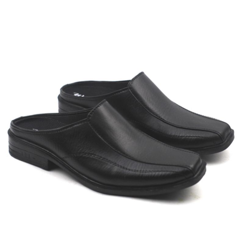 Jual Sepatu Sandal Kulit Pria Dewasa Working F-07 Sendal Slop Laki Laki ...