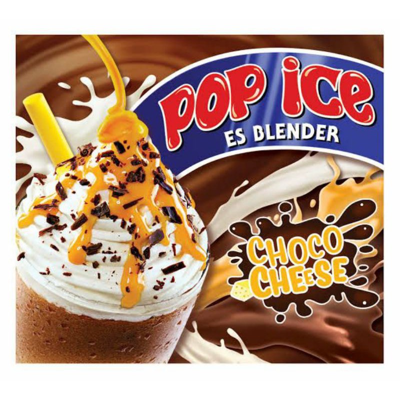 Jual pop ice choco cheese ( 1 renteng isi 10 pcs ) | Shopee Indonesia
