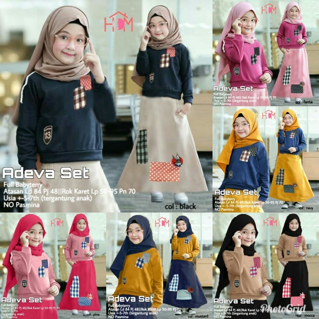 Jual Adeva Set Kids By HOM | Shopee Indonesia