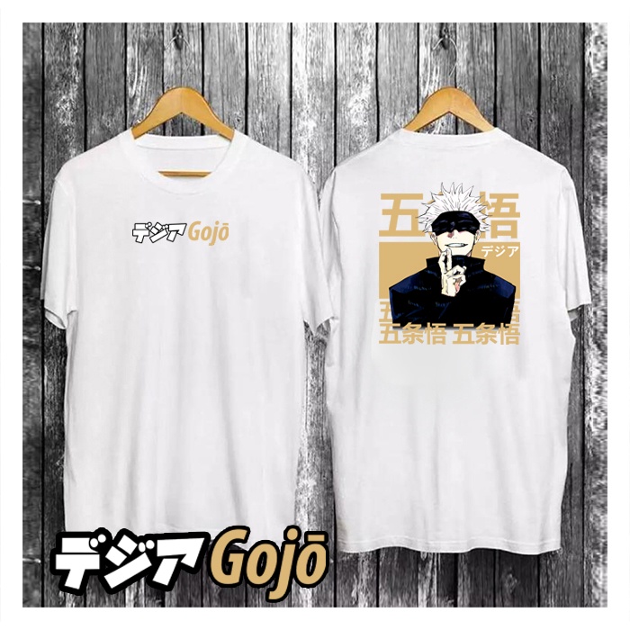 Jual KAOS GOJO SATORU - T-SHIRT GOJO SATORU - BAJU KAOS GOJO SATORU ...