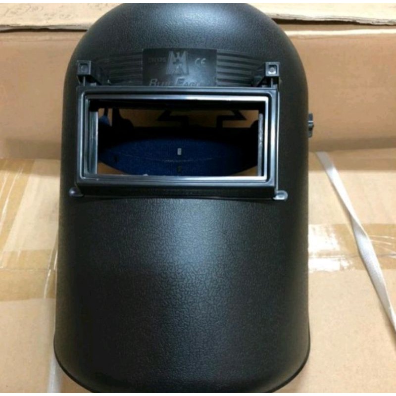 Jual kedok las helm las blue eagle 633p + kaca las | Shopee Indonesia