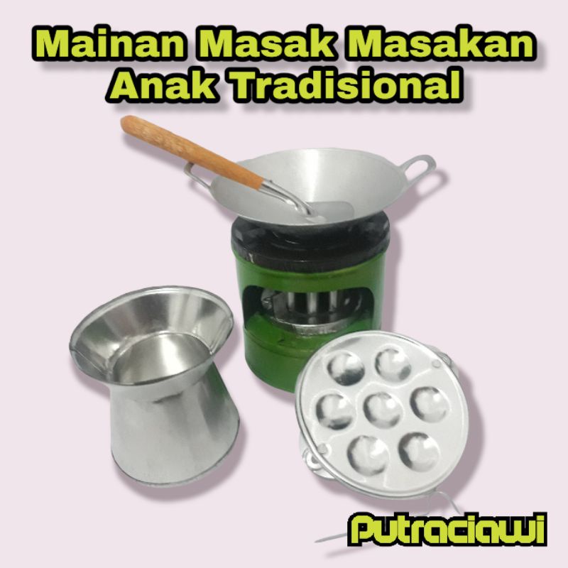 Jual Alat Masak Mainan Masak Masakan Kompor Mini Paket Kukusan Jadul ...