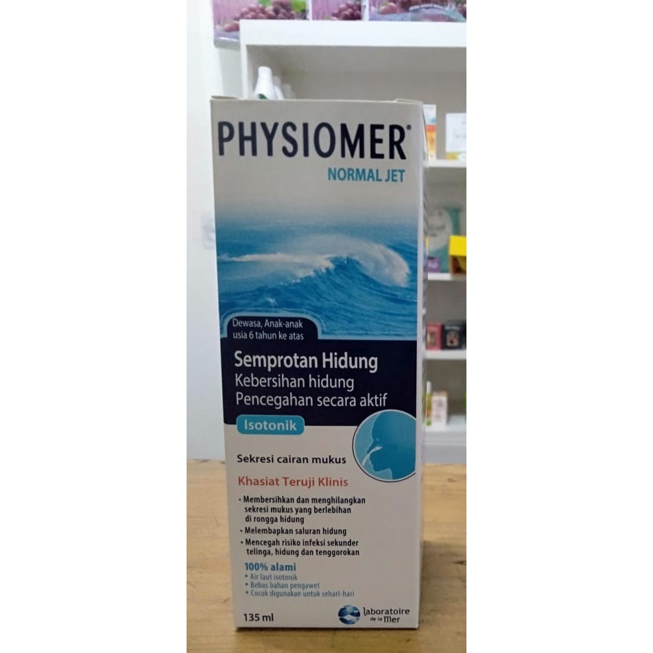 Jual Physiomer normal Jet Nasal Hygiene spray Nacl 135 ML / Hypertonic ...