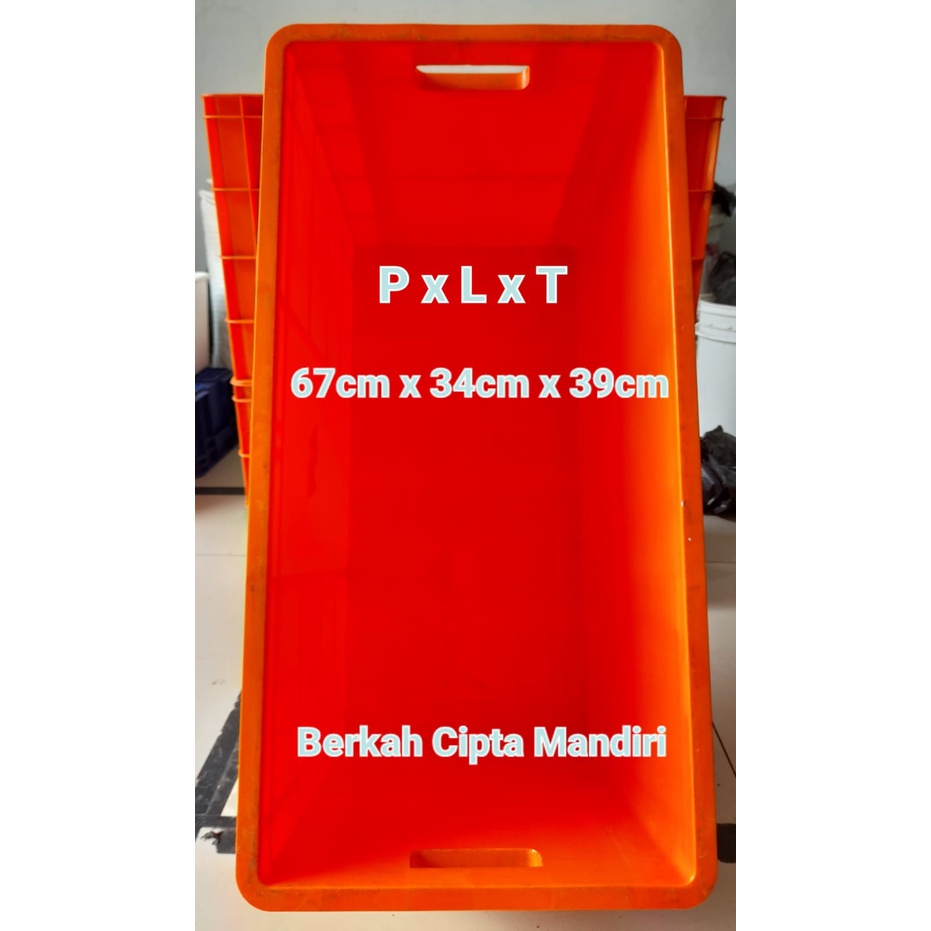 Jual Bak plastik kotak/box plastik/bak plastik kontener industry box ...