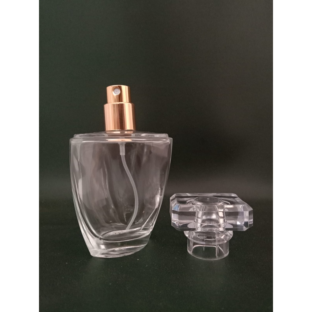 Jual Botol Parfume V31345 50ml Easypum Gold Tutup Chanel Bening Eceran ...