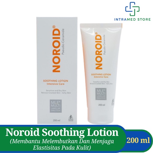 Jual Noroid Soothing Lotion 200 ml - Pelembab Kulit Kering | Shopee ...