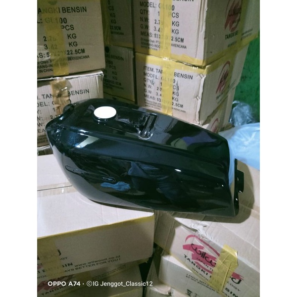 Jual tangki gl 100 tengki gl 100 tangki bensin honda gl 100 | Shopee ...