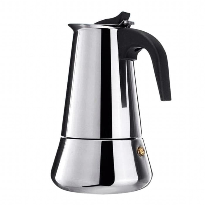 Jual Kopi Mokapot Stainless Coffee Maker on Stove (kompor gas/listrik ...
