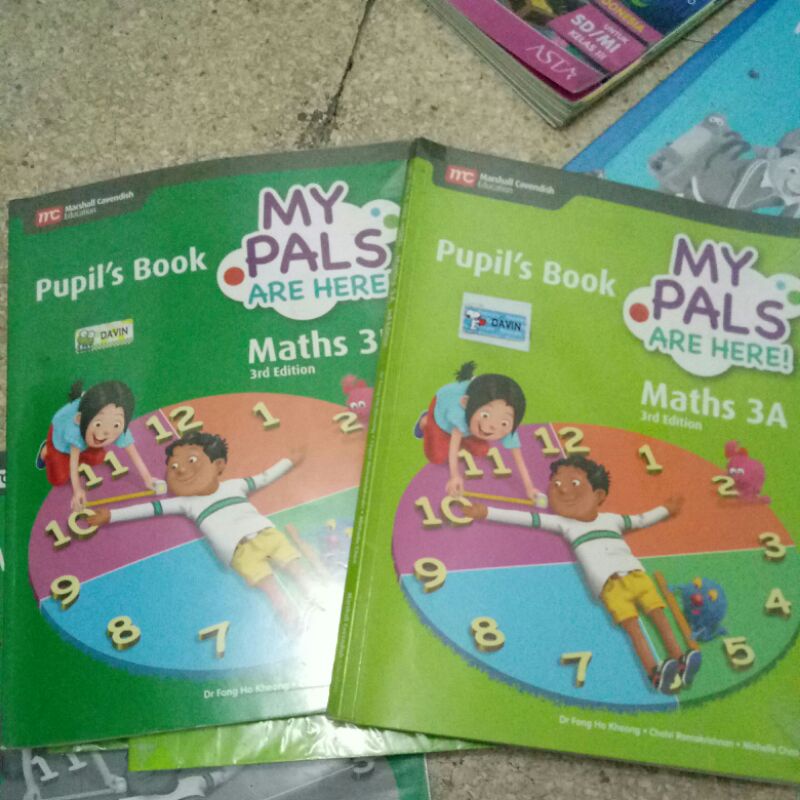 Jual Buku Math My Pals are Here! Math 3A 3B Marshall Cavendish bekas ...