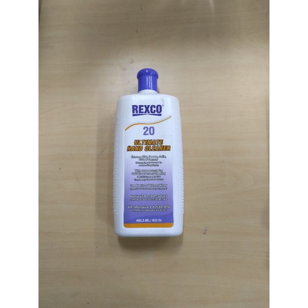 Jual Rexco 20 Hand Cleaner Sabun Cuci Tangan Oli Minyak Stempet 443.5ml ...