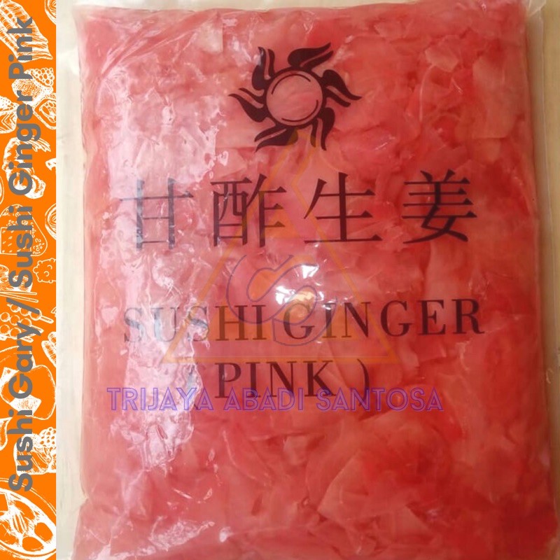 Jual Sushi Gary / Sushi Gari / Sushi Ginger Pink / Jahe Sushi 1 Kg ...