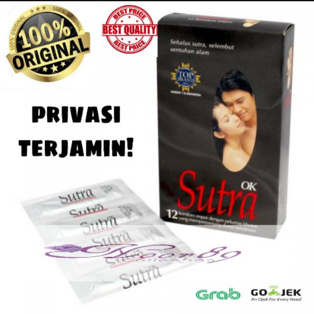 Jual SUTRA OK ISI 12 KEMASAN HITAM/KONDOM/CONDOM/ALAT KONTRASEPSI ...