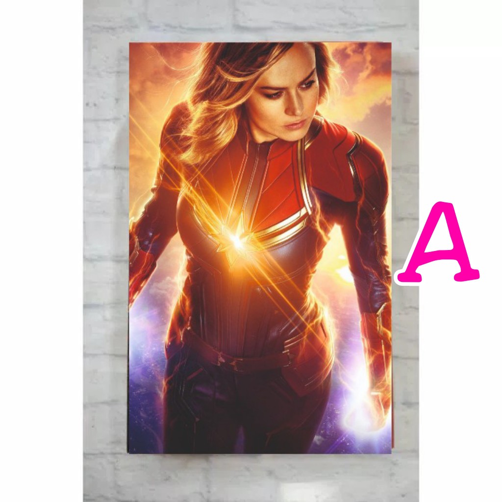 Jual Poster Captain Marvel - Kualitas HD Ukuran A3+ Murah untuk Koleksi & Dekorasi Kamar ...