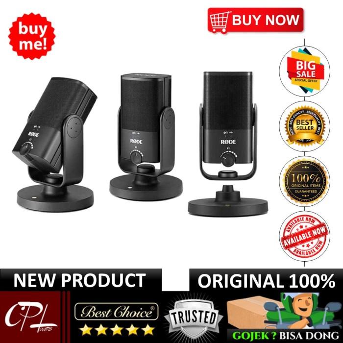 Jual RODE NT-USB MINI MICROPHONE PODCAST STUDIO QUALITY | Shopee Indonesia