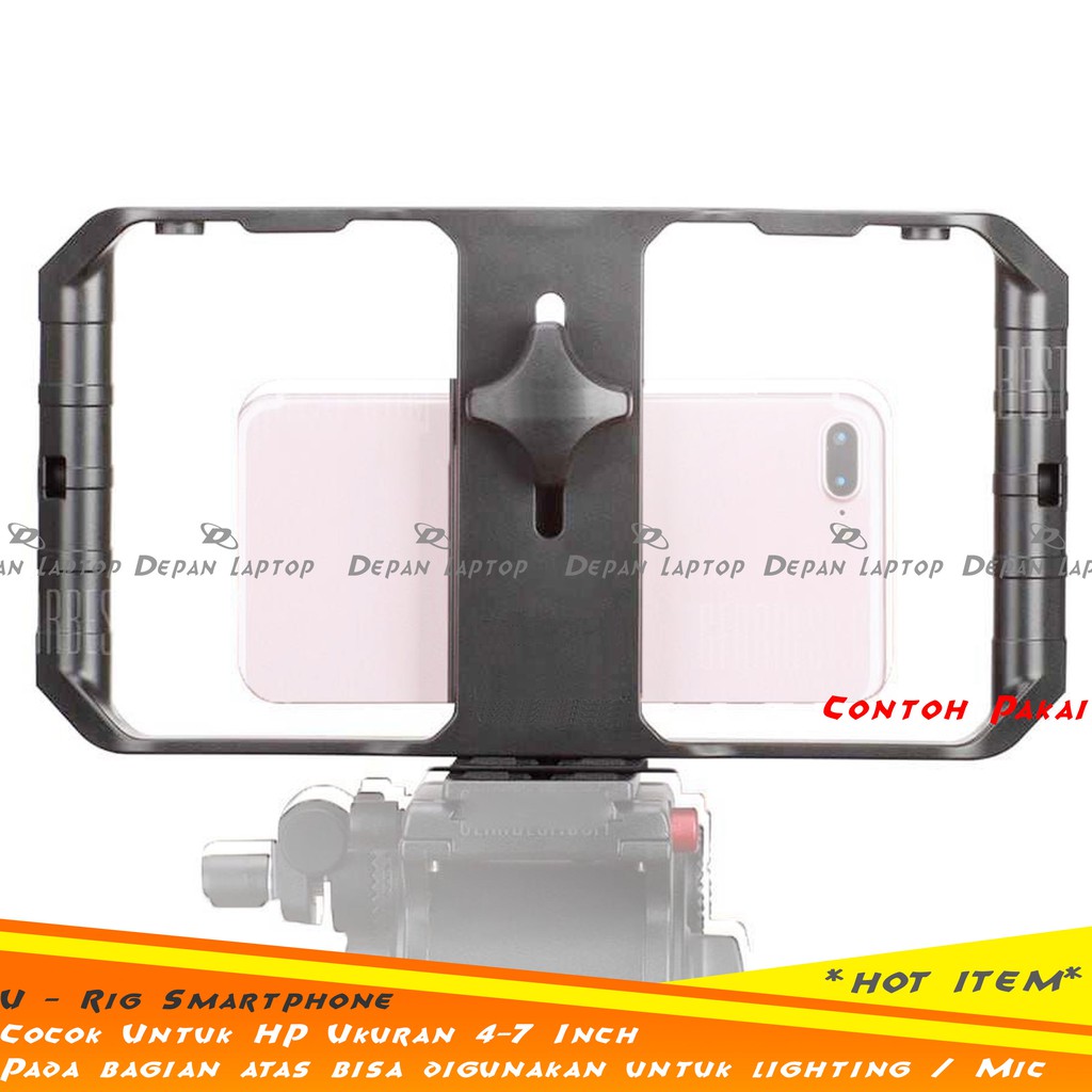 Jual Holder HP U-Rig Smartphone Handheld Rig Stabilizer Handphone 4-7 ...