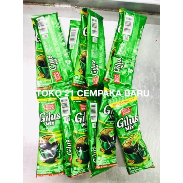 Jual Torabika Gilus Mix Rasa PANDAN 1 renceng isi 10 sachet | Tora Bika ...