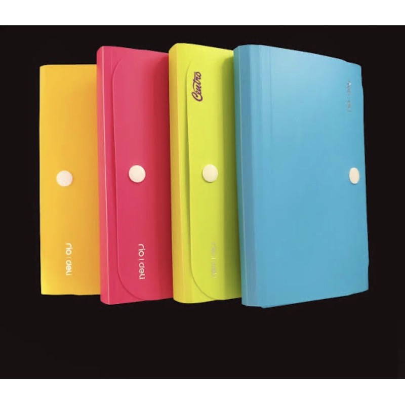 Jual map expanding deli 5561 dompet isi 12 sekat warna vintage | Shopee ...