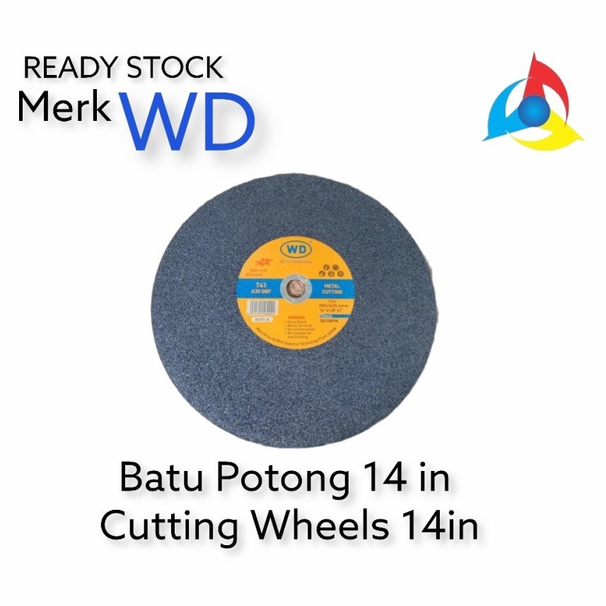 Jual Batu gerinda potong WD 14 INCH / Cutting Wheel 14 Inch | Shopee ...