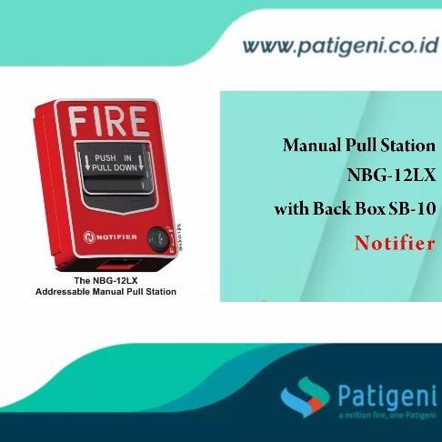Jual Manual Pull Station Nbg-12Lx With Back Box Sb-10 Notifier | Shopee Indonesia