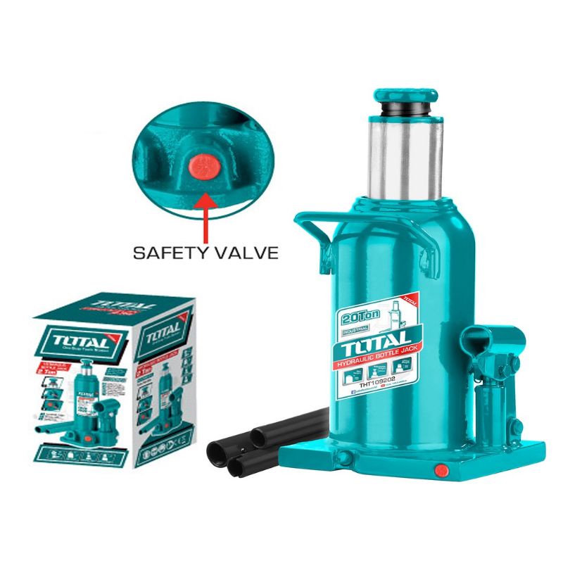 Jual DONGKRAK BOTOL TOTAL 20T / 20 TON HYDRAULIC BOTOL JACK | Shopee ...