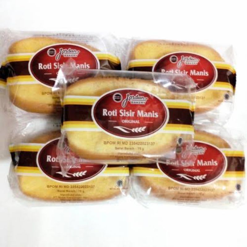 Jual Roti Sisir Mentega Jordan Bakery isi 5 pcs | Shopee Indonesia