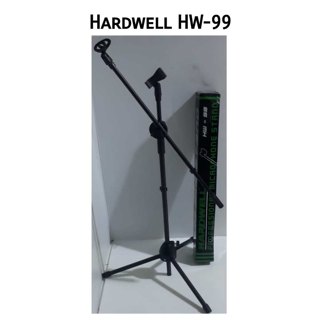 Jual Stand Mic Hardwell HW 99 untuk 2 microphone original HW99 | Shopee ...