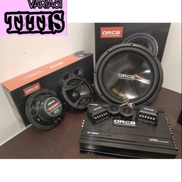 Jual PAKET AUDIO ORCA / GARANSI RESMI / AUDIO BARU | Shopee Indonesia