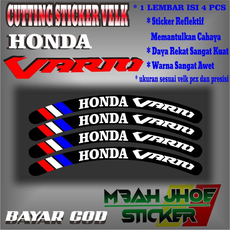 Jual sticker velk motor vario | Shopee Indonesia