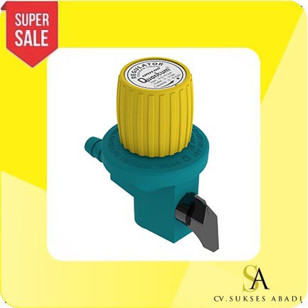 Jual Regulator Gas Quantum QRH-08 Kepala Regulator High Pres QRH 08 Surabaya Regulator Kompor ...