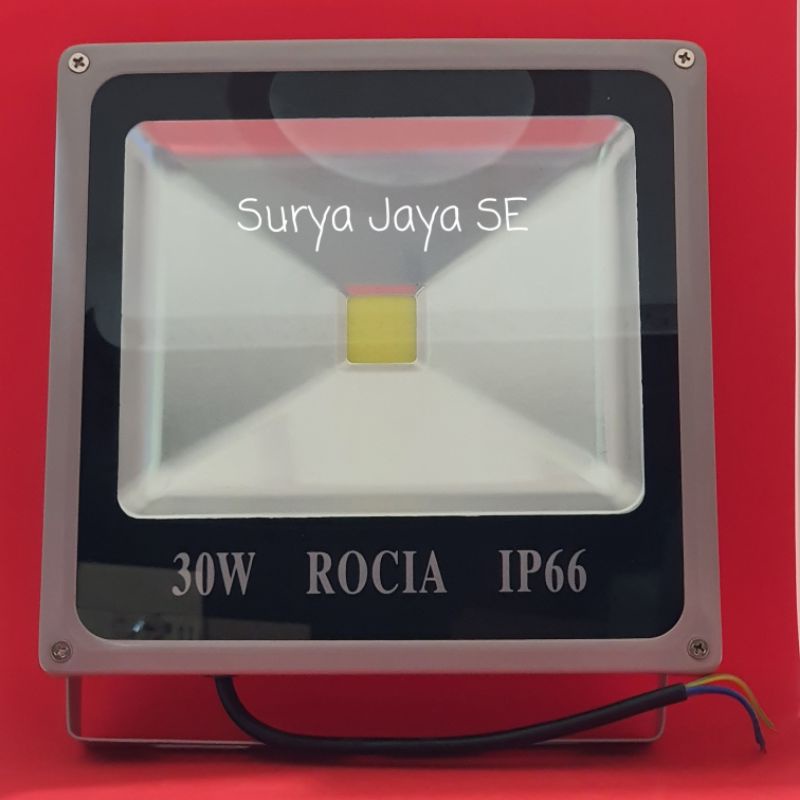 Jual Lampu Sorot LED 30 Watt LED Flood Light Outdoor Rocia IP66 | Shopee Indonesia