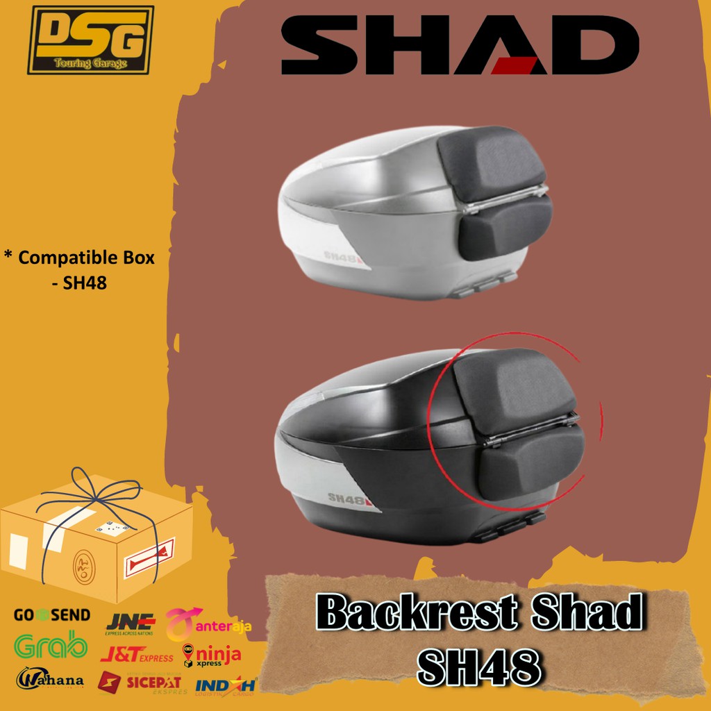 Jual Backrest Back Rest atau Sandaran Box Shad SH48 Busa Sandaran Back Rest Shad SH 48 | Shopee ...