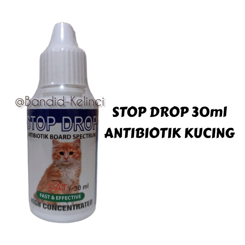 Jual STOP DROP - Antibiotik Kucing Cat & Kitten 30ml - Antibiotik ...