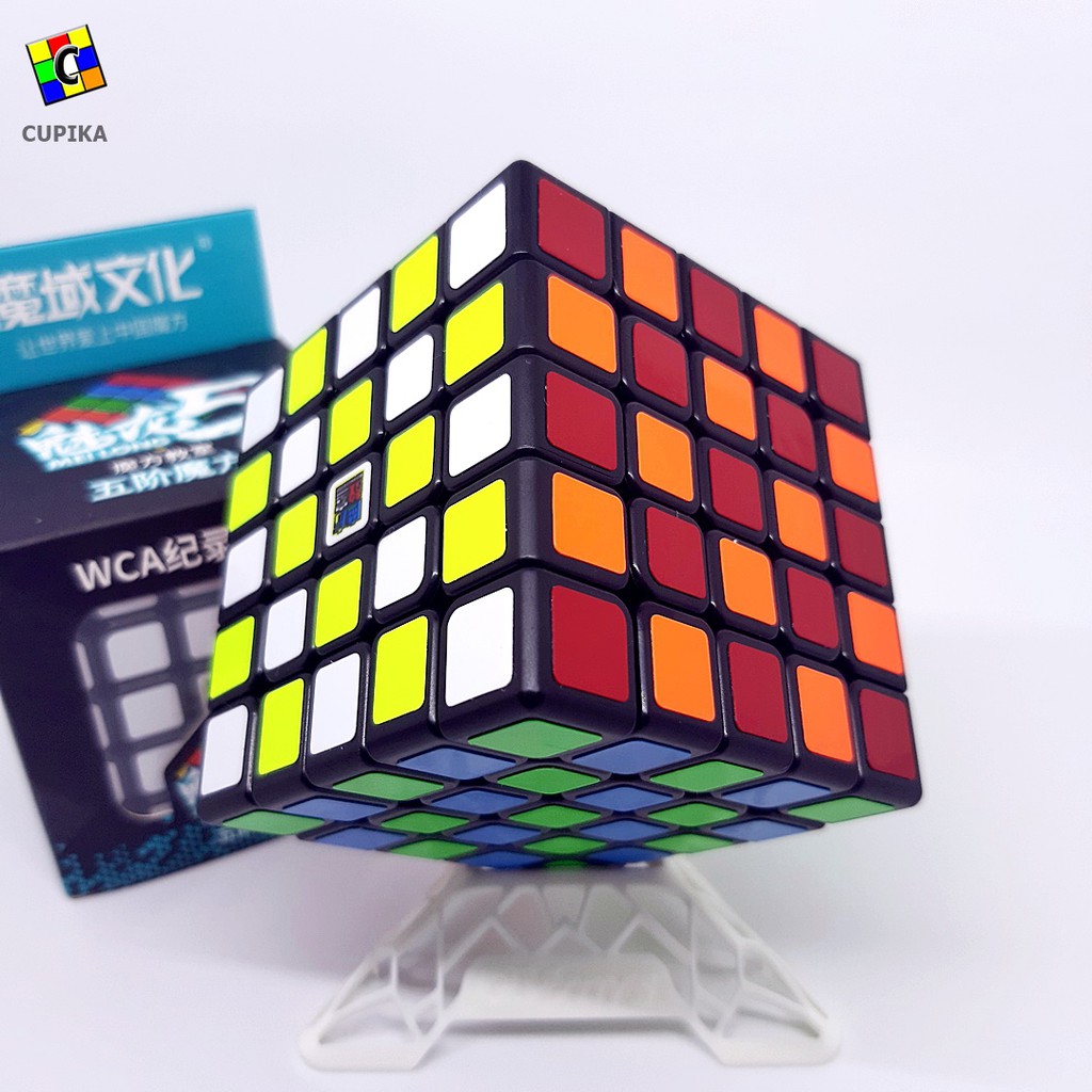 Jual Cube Puzzle 5x5 Moyu meilong speed blackbase Termurah | Shopee ...