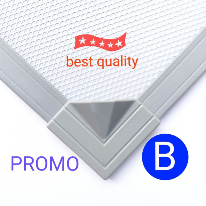Jual List pvc dan sudut tanpa kasa nyamuk tanpa magnet | Shopee Indonesia