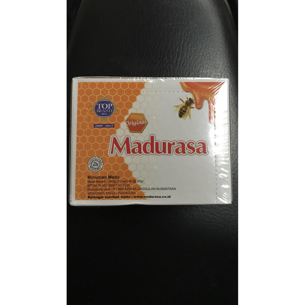 Jual Madurasa 1 Pak Box Dus 12 Sachet 20gr 20g 20 g gr Madu Original Murah | Shopee Indonesia