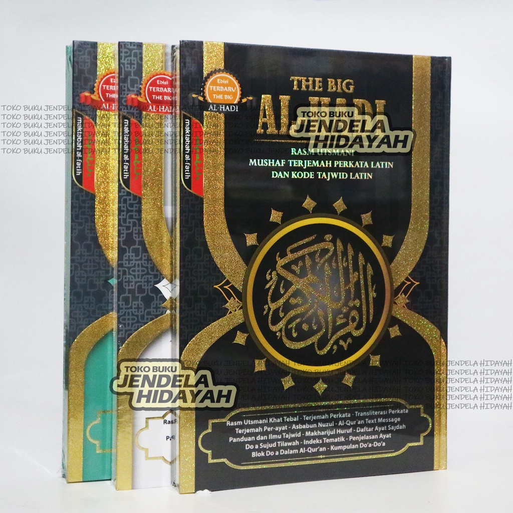 Jual Al-Quran The Big Al-Hadi Terjemah Perkata Lansia Transliterasi ...