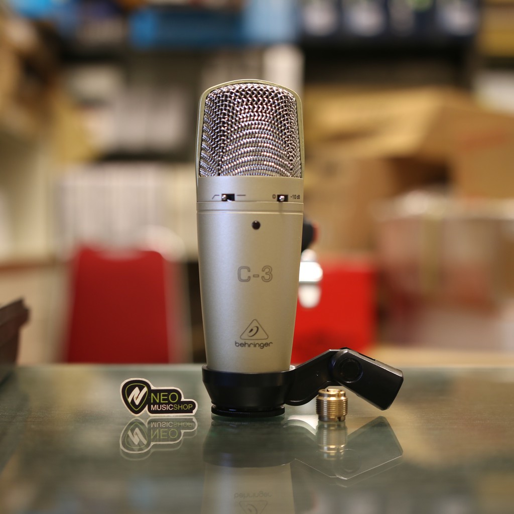 Jual Behringer C3 Dual-Diaphragm Studio Condenser Microphone | Shopee ...