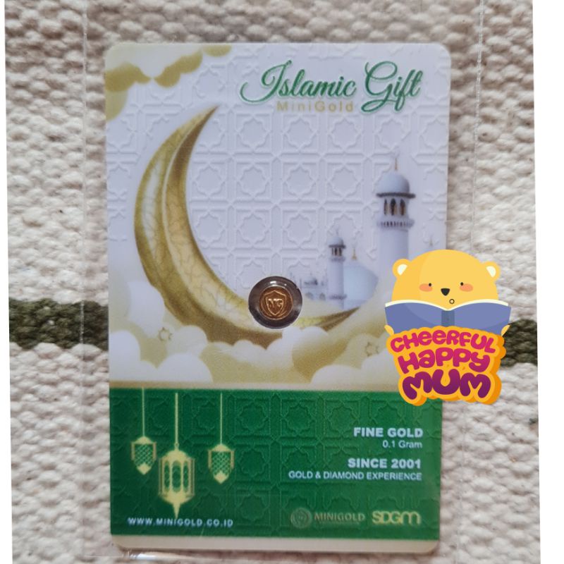Jual MiniGold Mini Gold Emas Gift Series 0.05 g 0.05g 0,05 gram Kado ...