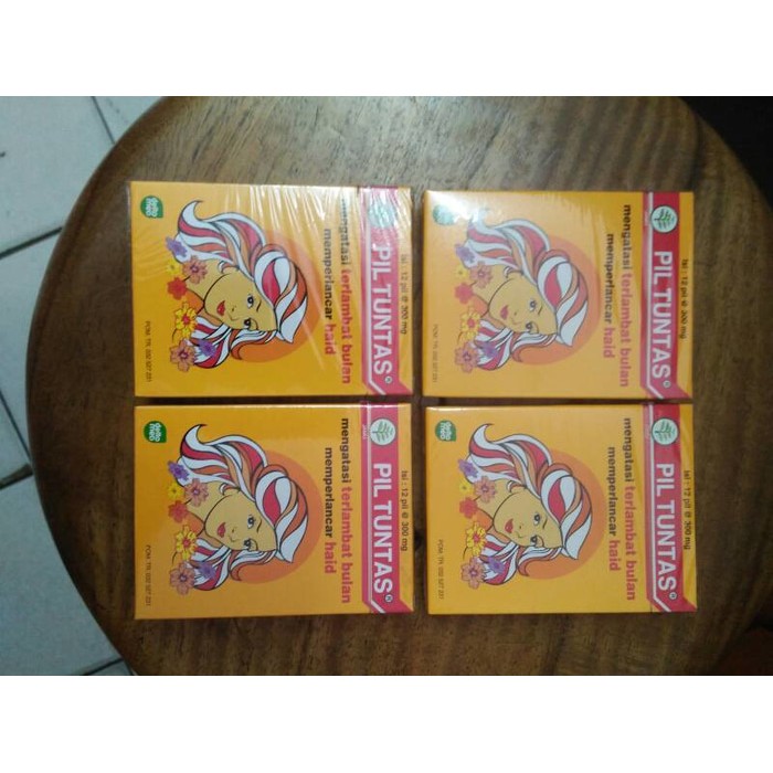 Jual [ASLI 100% ORIGINAL] Jamu Pil Tuntas usi 12 pil @300mg / terlambat ...