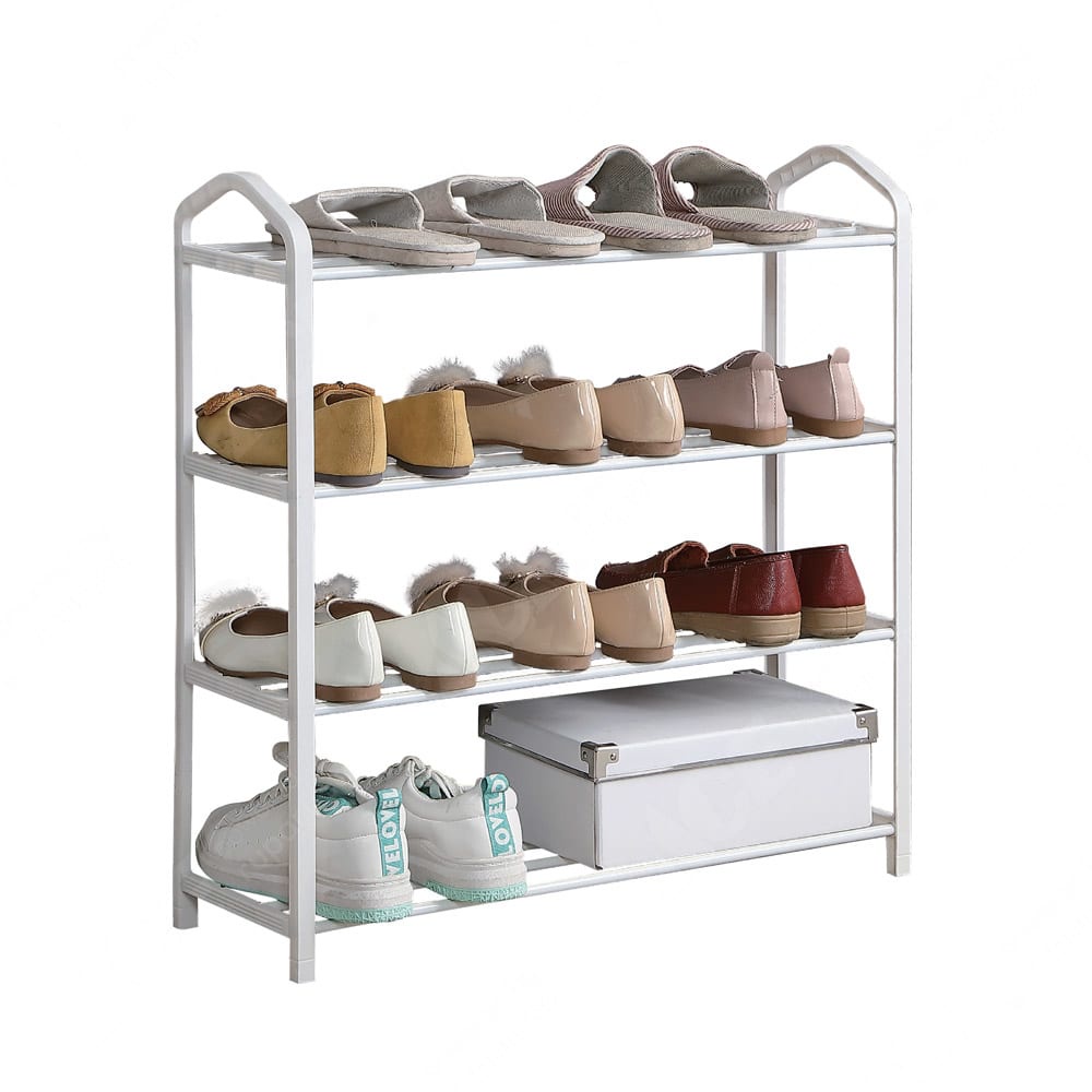 Jual Rak Sepatu 4 Tingkat STORA Shoe Rack 4 Layer 62x19.5x62.5cm White ...