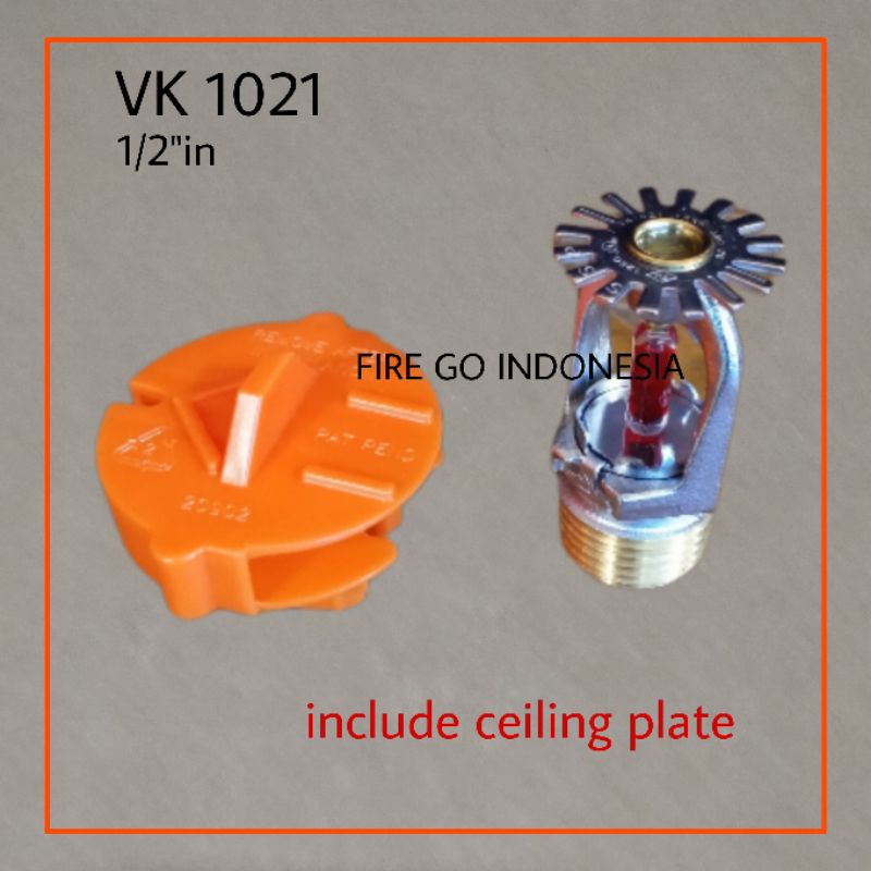 Jual Sprinkler Hydrant Pemadam Api VIKING 1021 68°C Sprinkel Gedung ...