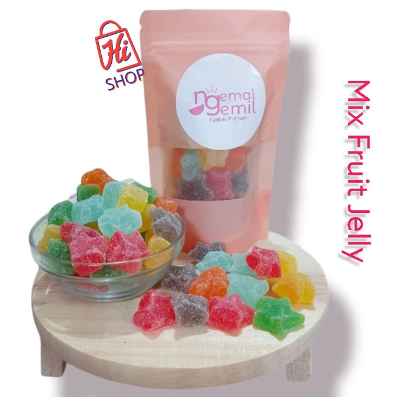 Jual Jelly Terenak Jelly Termurah Mixed Fruit Jelly / Jelly Rasa Buah ...