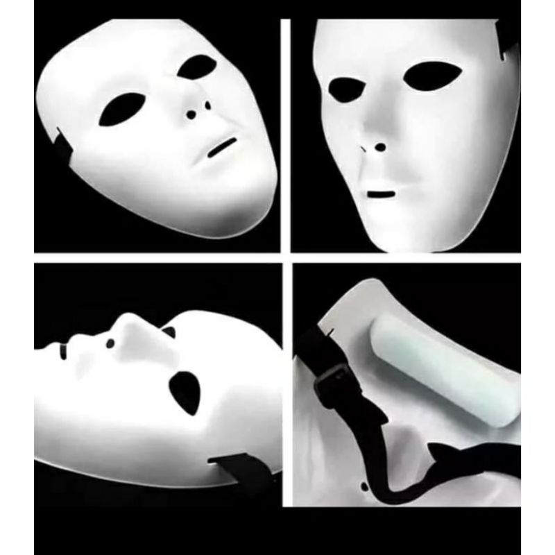 Jual topeng polos jabbawokez joker putih | Shopee Indonesia