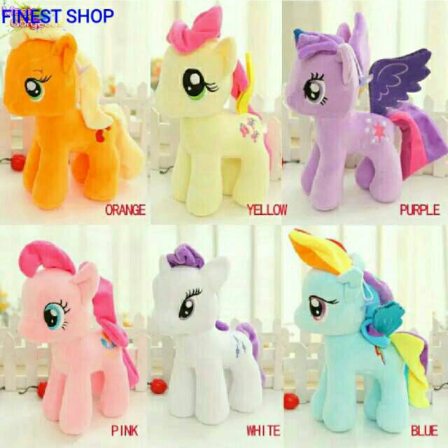 Jual Boneka Little Pony Kuda Poni Lucu Lembut IMPORT My Little Pony ...