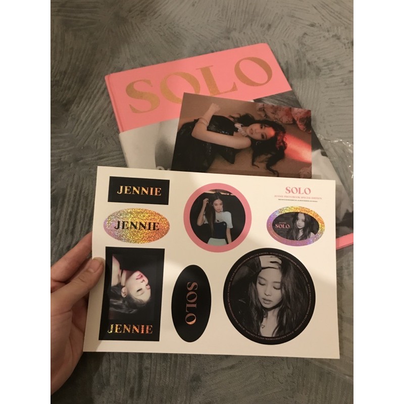 Jual jennie sticker set solo photobook special edition | Shopee Indonesia
