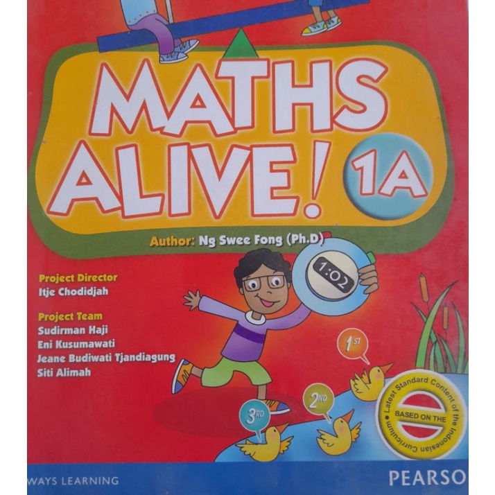 Jual Buku Maths Alive! 1A&1B (1 set) PEARSON (PENABUR) | Shopee Indonesia