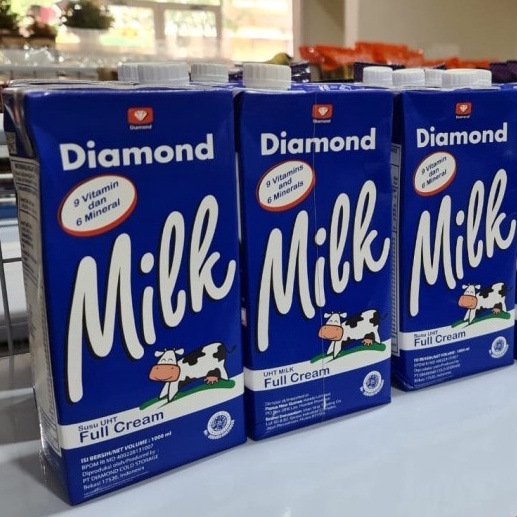 Jual DIAMOND UHT FULL CREAM 1L | Shopee Indonesia