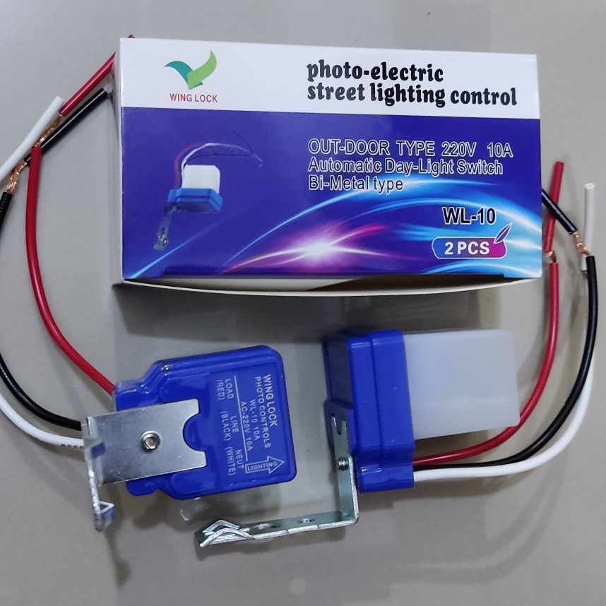 Jual PHOTOCELL FOTOSELL SENSOR CAHAYA SAKLAR OTOMATIS 220VOLT | Shopee ...