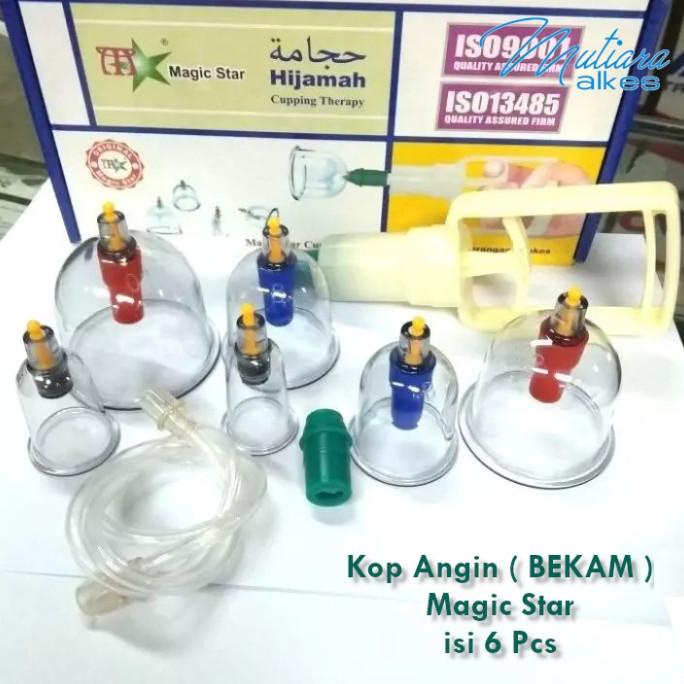 Jual Magic Star Alat Bekam isi 6 / Kop Angin / Hijamah Cupping Therapy | Shopee Indonesia